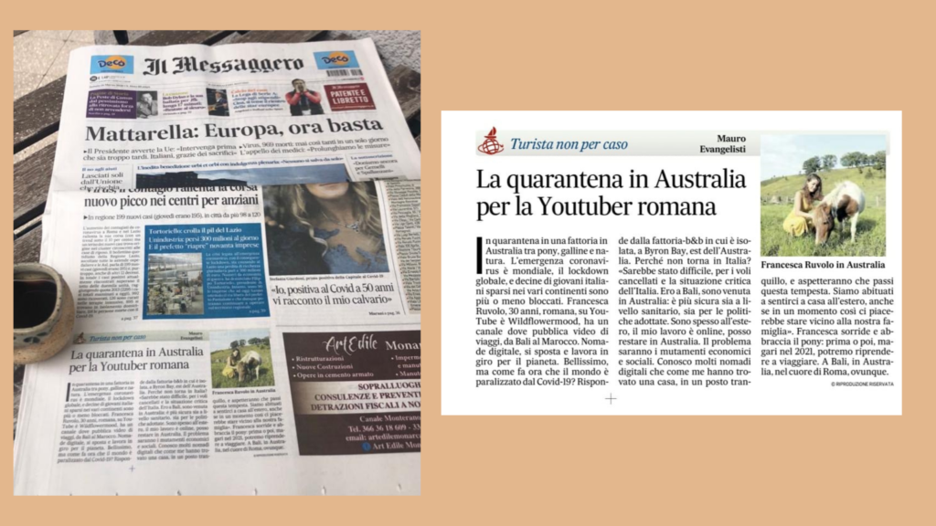 wildflowermood Il messaggero | Wildflowermood - Francesca Ruvolo